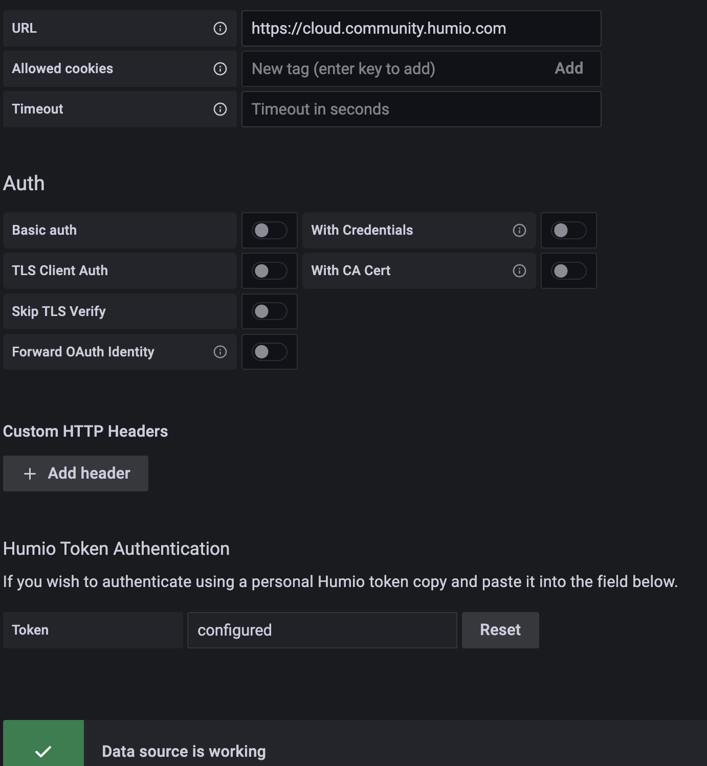 Check Health silently fails when wrong url used · Issue #12 · grafana ...