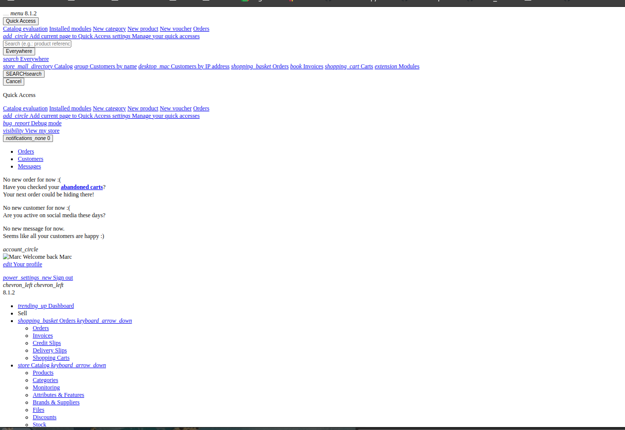 BO - When I change my shop URL I have an exception · Issue #34246 · PrestaShop/PrestaShop · GitHub