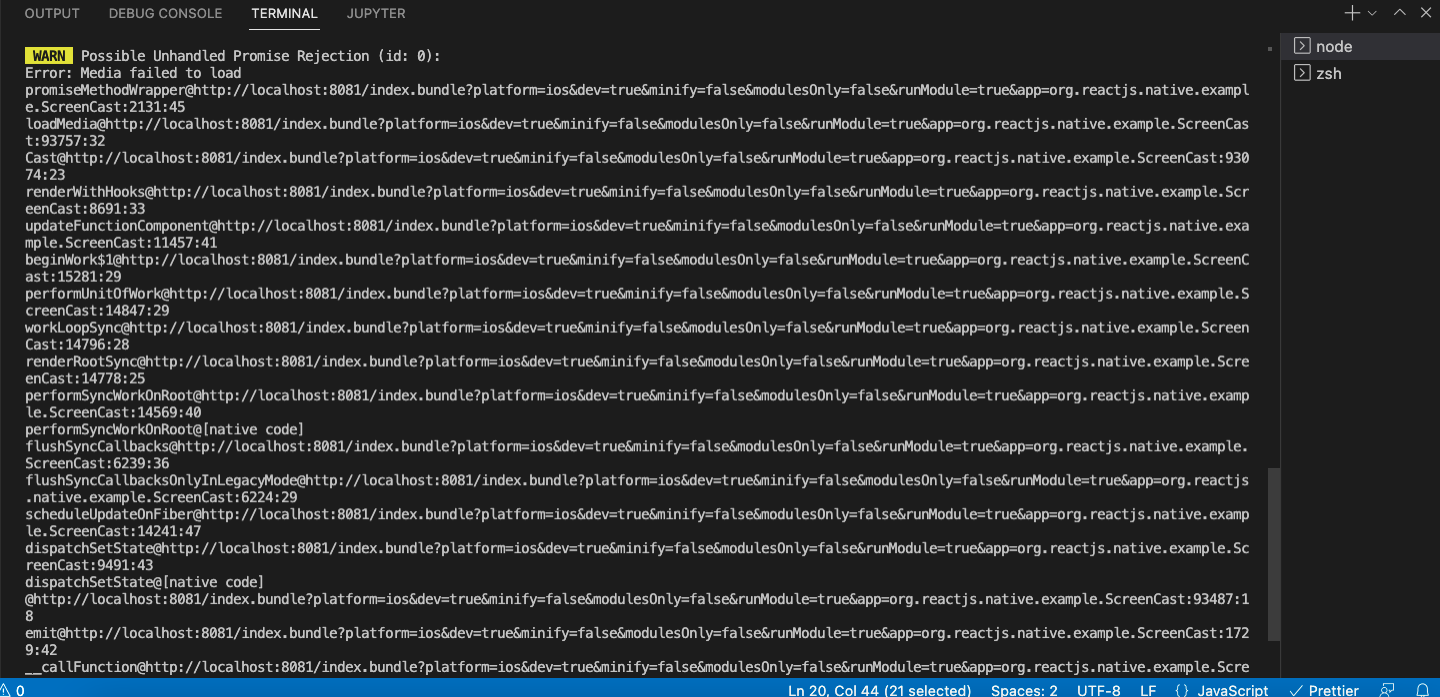 Some Of The M3u8 Video Links Are Not Playing · Issue 487 · React