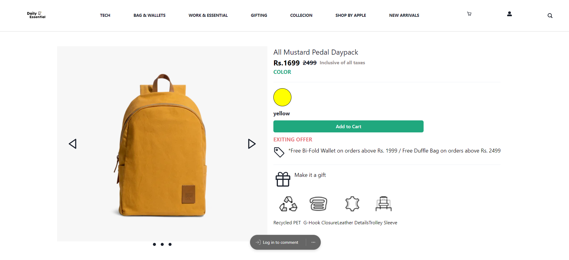GitHub - KoushikNiyogi/Daily-objects-clone: Daily essential - Clone of Daily Objects, an ...