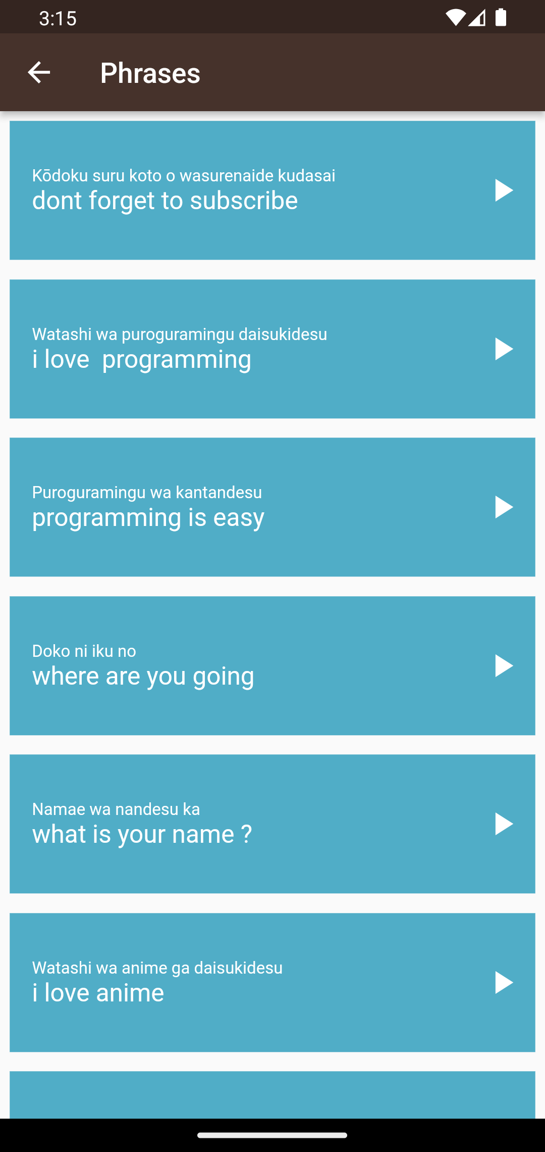 GitHub - AhmedAElghareeb/LanguageLearningApp: it's an application to learn most common things in ...