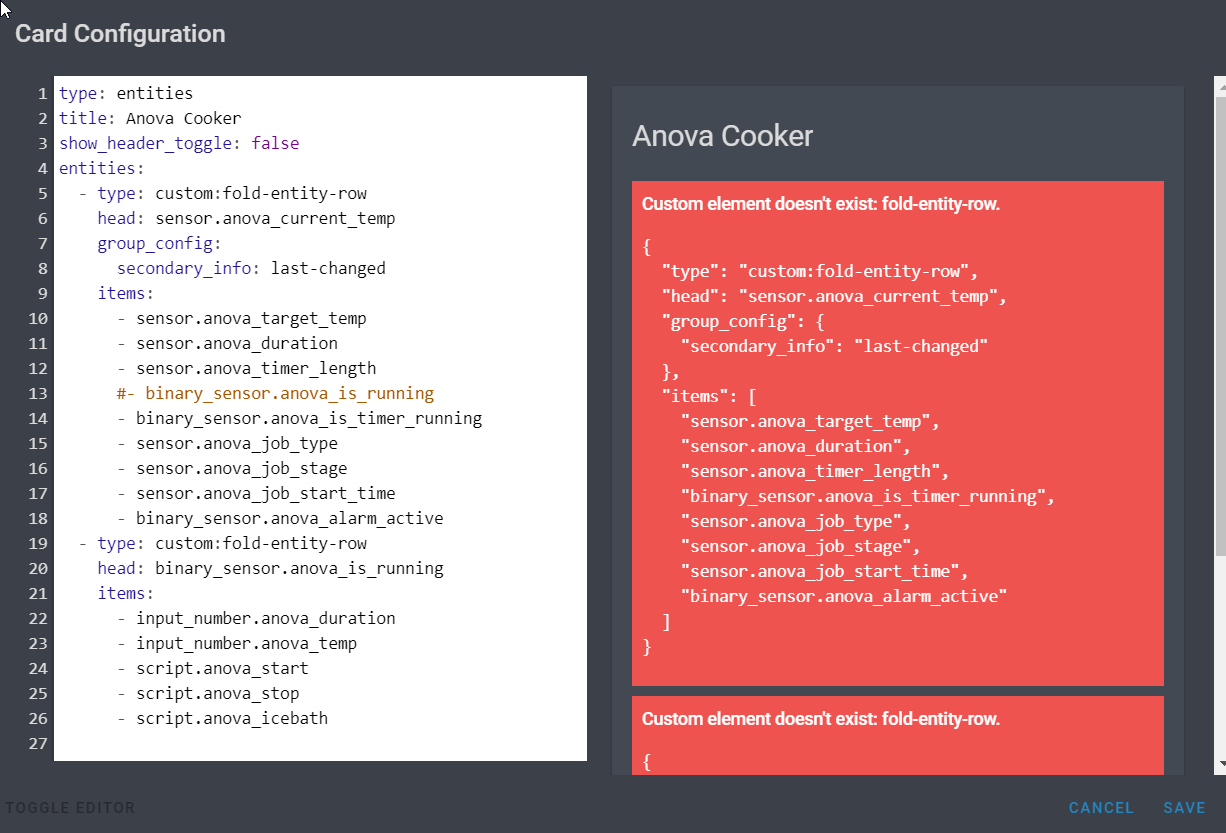 Custom Element Doesnt Exist Fold Entity Row · Issue 36 · Thomaslovenlovelace Fold Entity