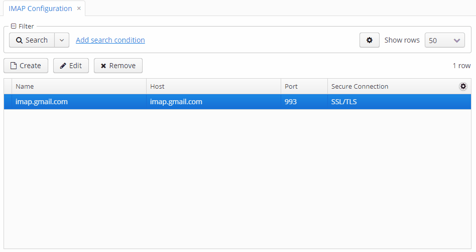 IllegalArgumentException in IMAP Configuration Editor when clicking Connect or Reconnect · Issue ...