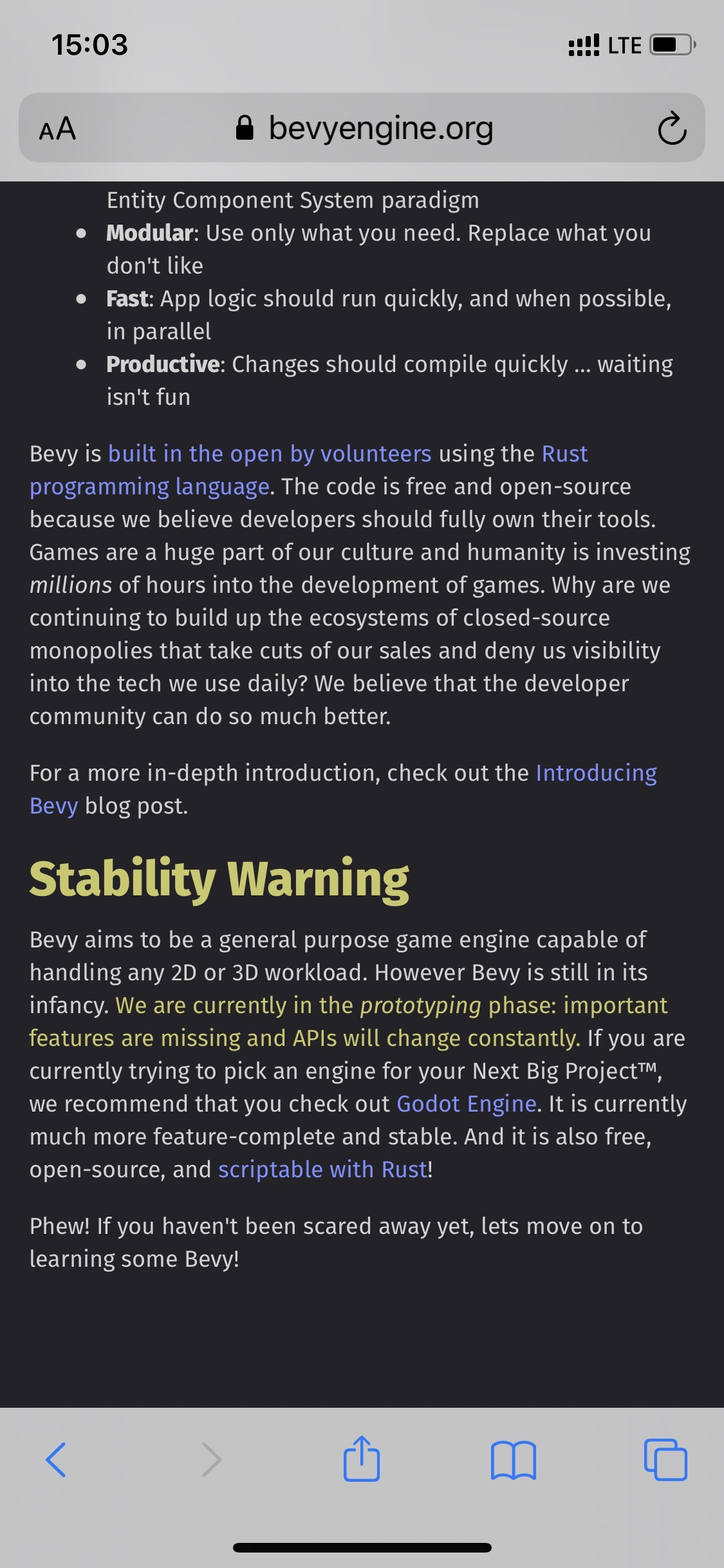 Book navigation missing on iOS · Issue #525 · bevyengine/bevy · GitHub