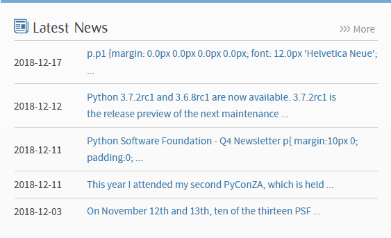 In latest news part lastest entry title is shown wrong · Issue #1368 ...