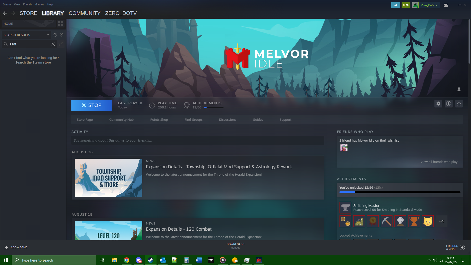 [Bug]: Steam doesn't recognize Melvor Idle being shut down · Issue #2586 · MelvorIdle/melvoridle ...