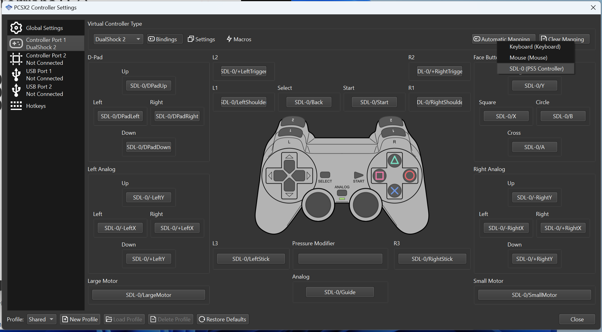[BUG]: Controller Not Working · Issue #7872 · PCSX2/pcsx2 · GitHub
