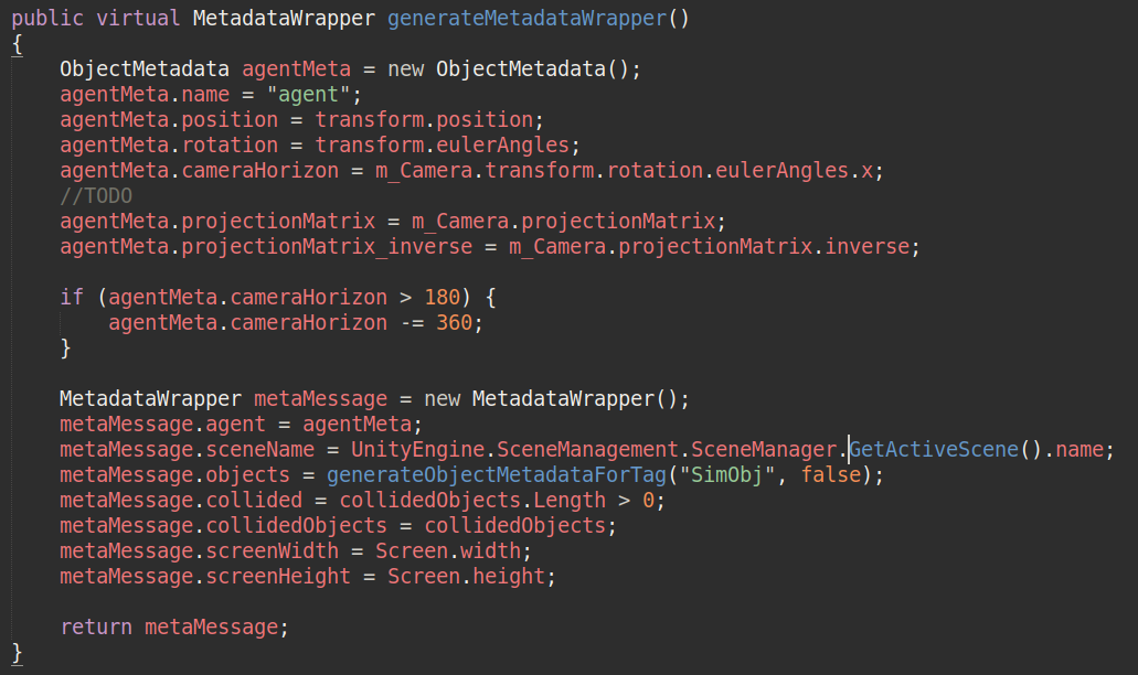 Question related to TeleportFull x,y,z position · Issue #110 · allenai/ai2thor · GitHub