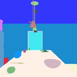 Same wall object but different sematic segmentation mask color · Issue #183 · allenai/ai2thor ...