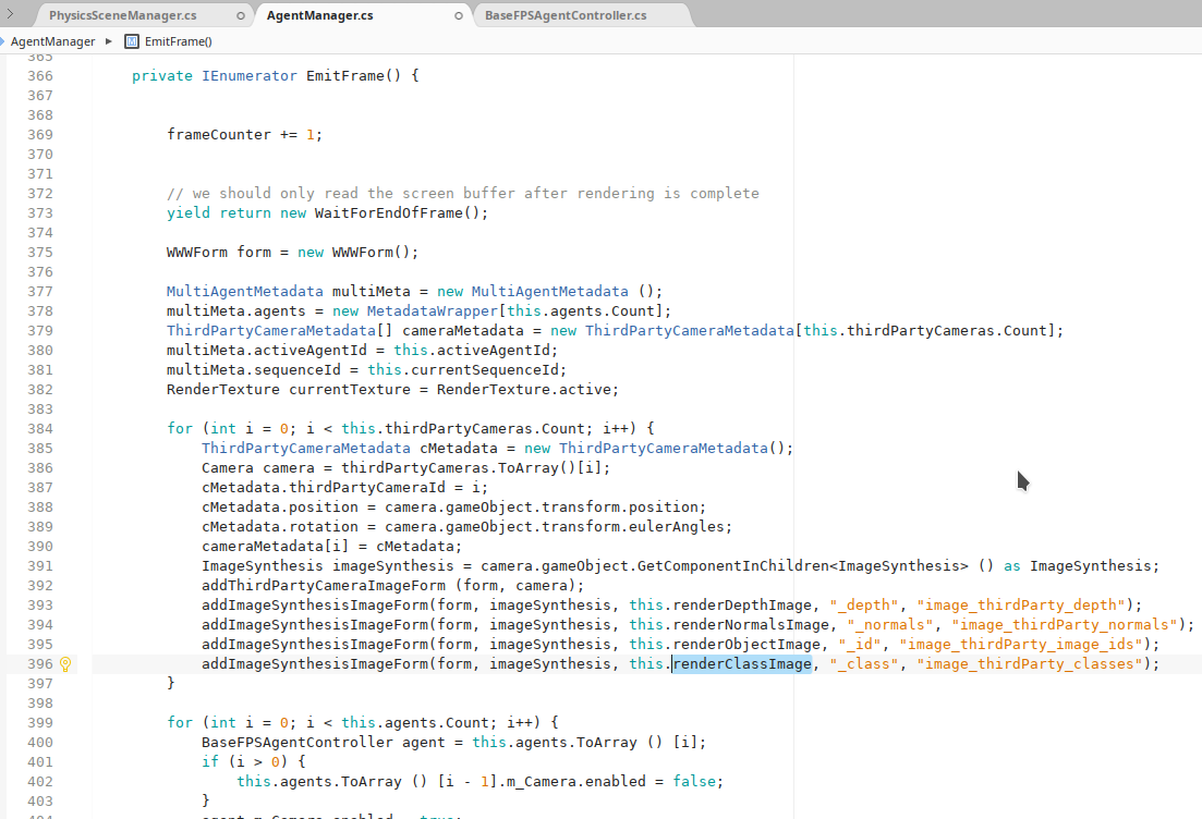 Same wall object but different sematic segmentation mask color · Issue #183 · allenai/ai2thor ...