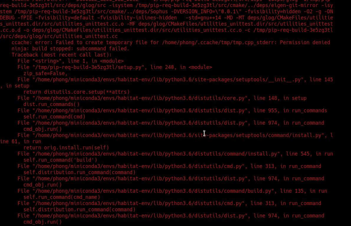 Failed to clone Habitat-Sim and Habitat-api · Issue #4 · facebookresearch/splitnet · GitHub
