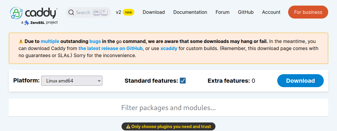 How to add moudle in download-page ？ · Issue #316 · caddyserver/website · GitHub