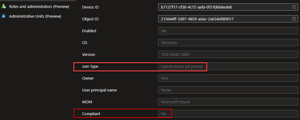 [Bug] Exception AADSTS53000 using AcquireTokenByIntegratedWindowsAuth on .NET Framework but not ...