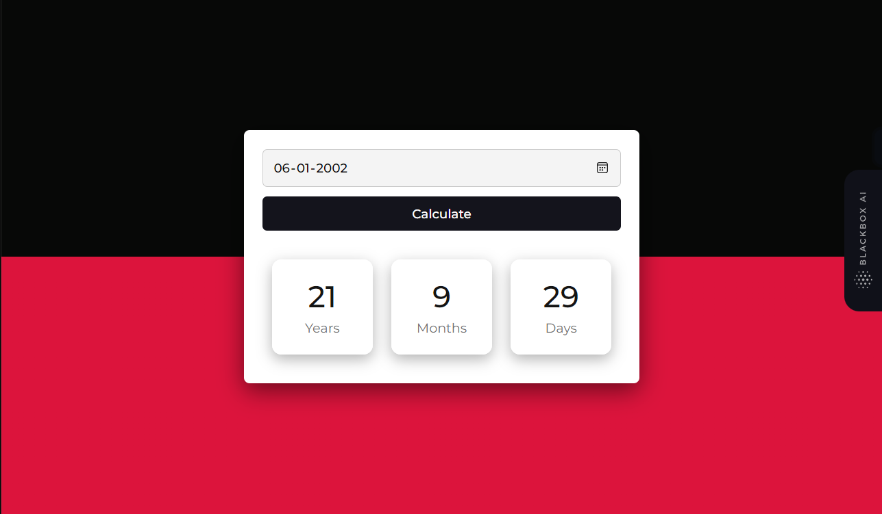 GitHub - kunal7216/Age-Calculator