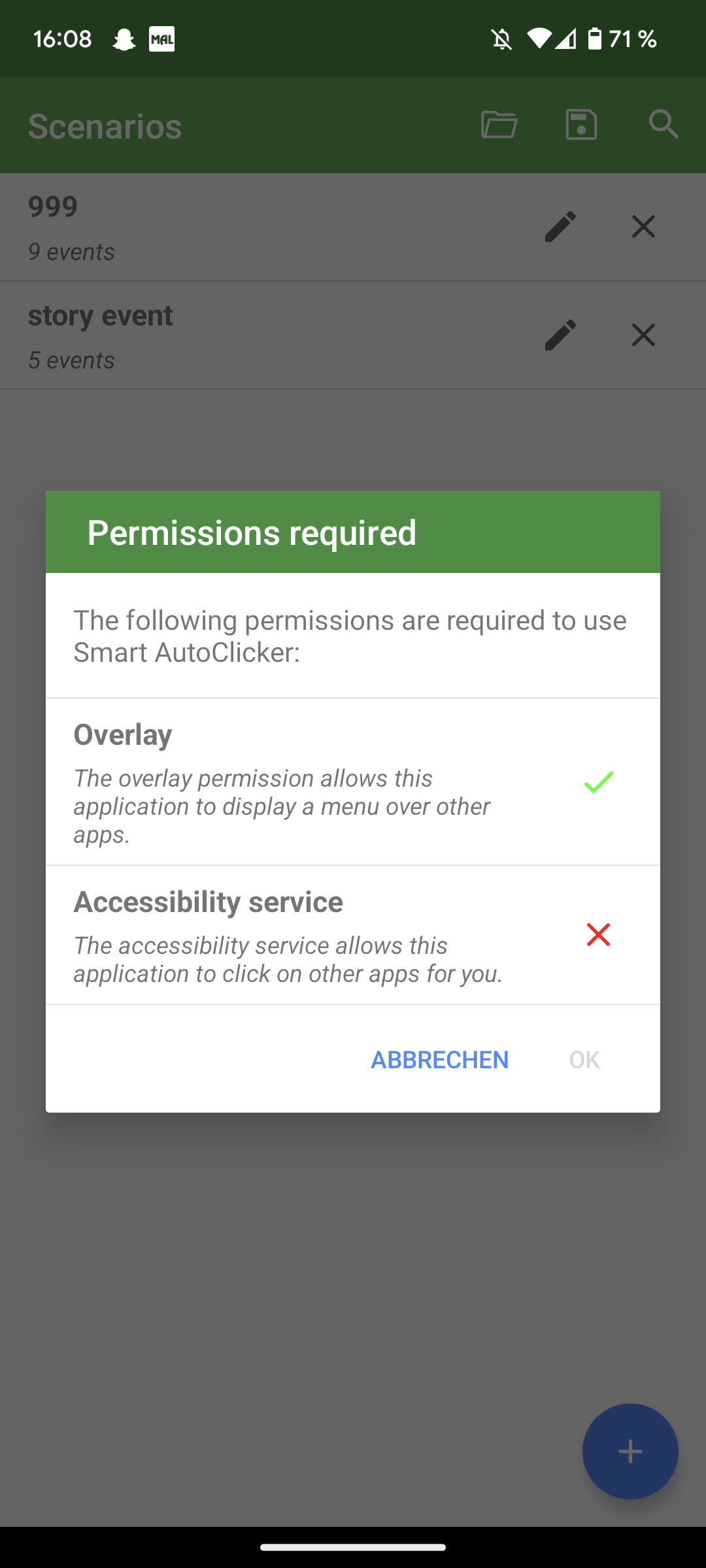 Android 13 · Issue #171 · Nain57/Smart-AutoClicker · GitHub