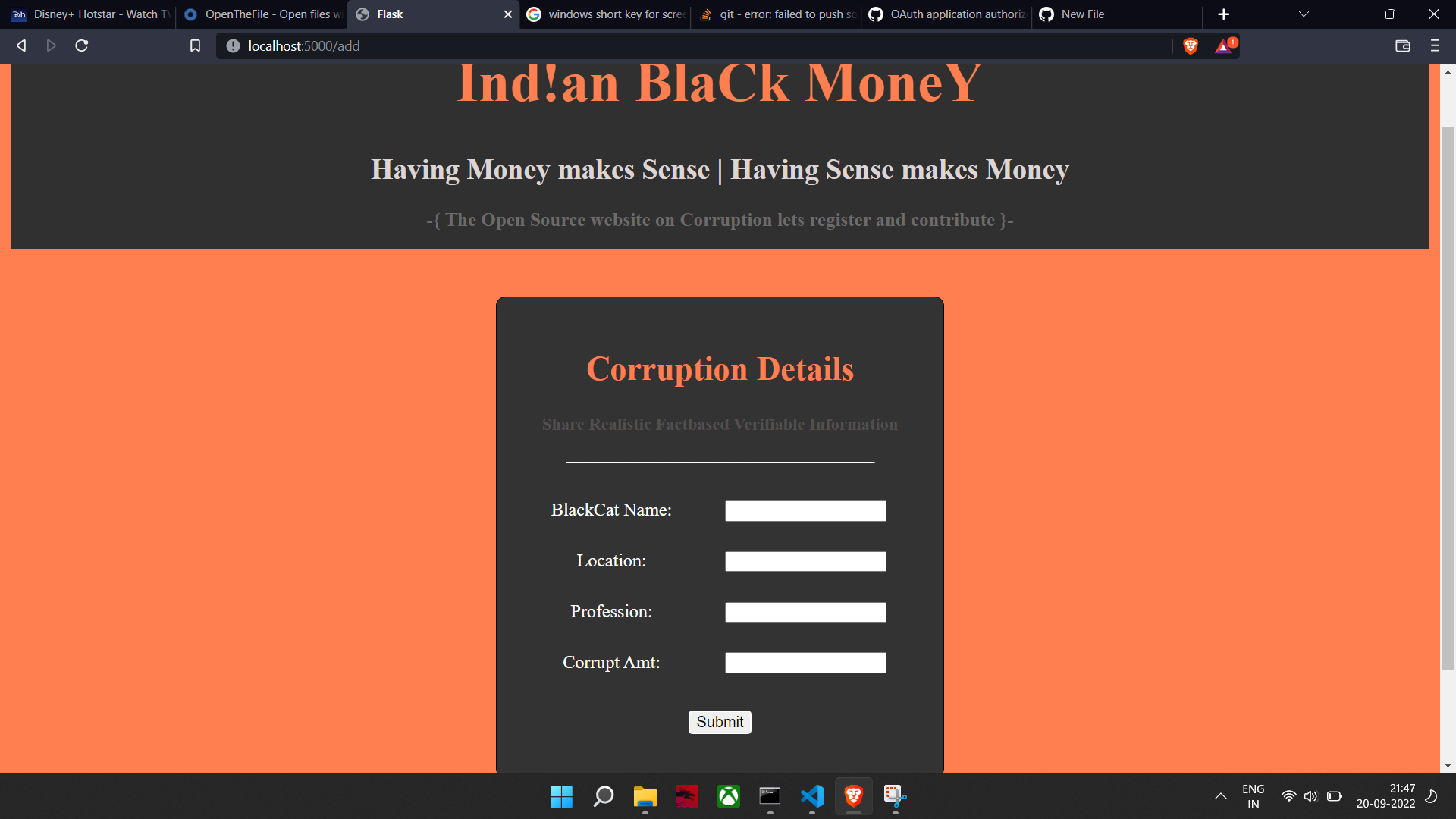 GitHub - Manohar-Lagishetty/indian-black-money: An Indian Black Money Data website where user ...