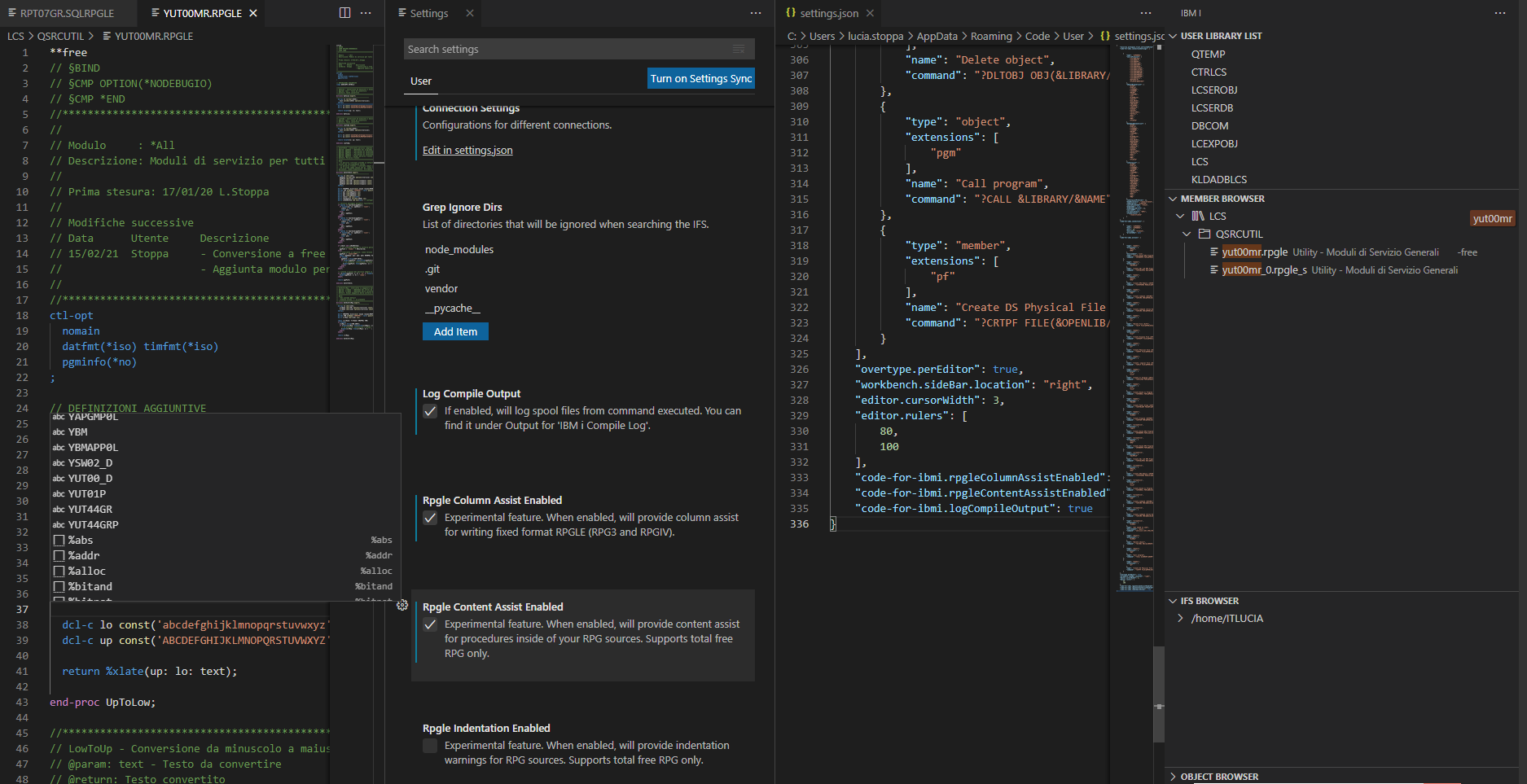 Rpgle Content Assist Enable · Issue #341 · codefori/vscode-ibmi · GitHub