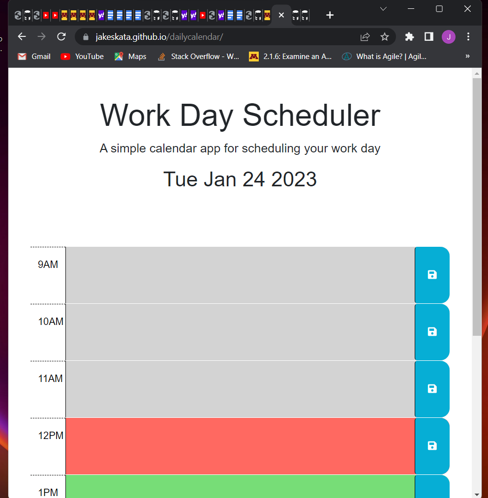GitHub - jakeskata/dailycalendar