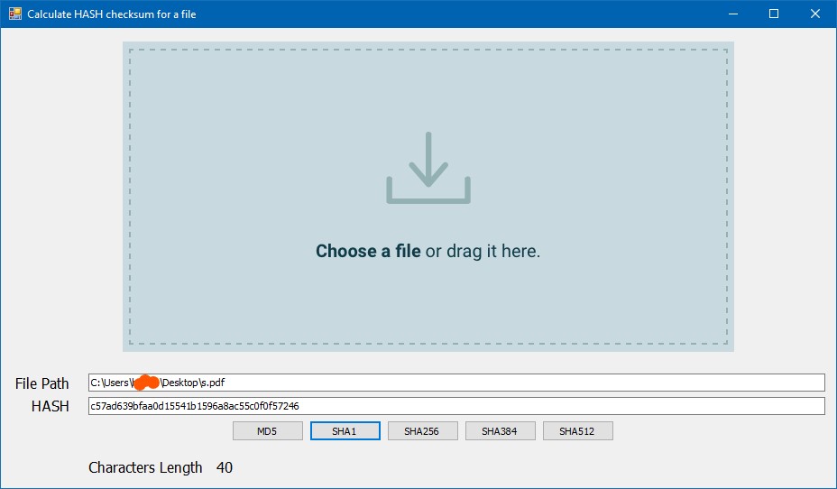 Github Habeabcalculate Hash Checksum For File Calculate Hash