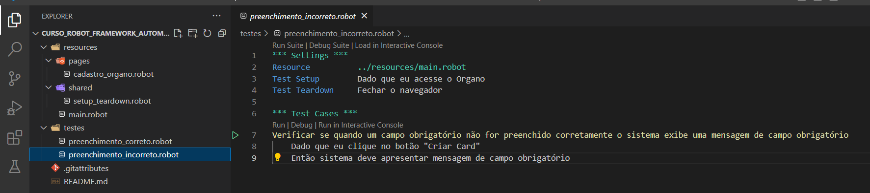 GitHub - gabrielaanselmo/curso_robot_framework_automa-o: Projeto ...