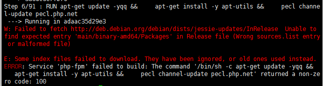 Failed to fetch http://deb.debian.org/debian/dists/stretch/InRelease · Issue #2047 · laradock ...