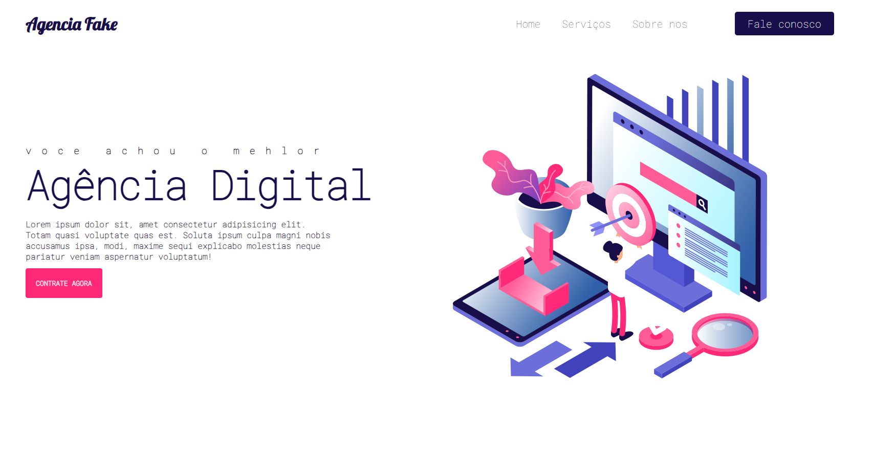 GitHub - Bruno-Henrique-P/Site-Agencia-Fake: Site para uma agencia Fake, Treino Html e CSS