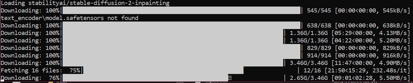 [Bug]stablediffusion-infinity download things, but where + It broke my 1111 · Issue #174 ...