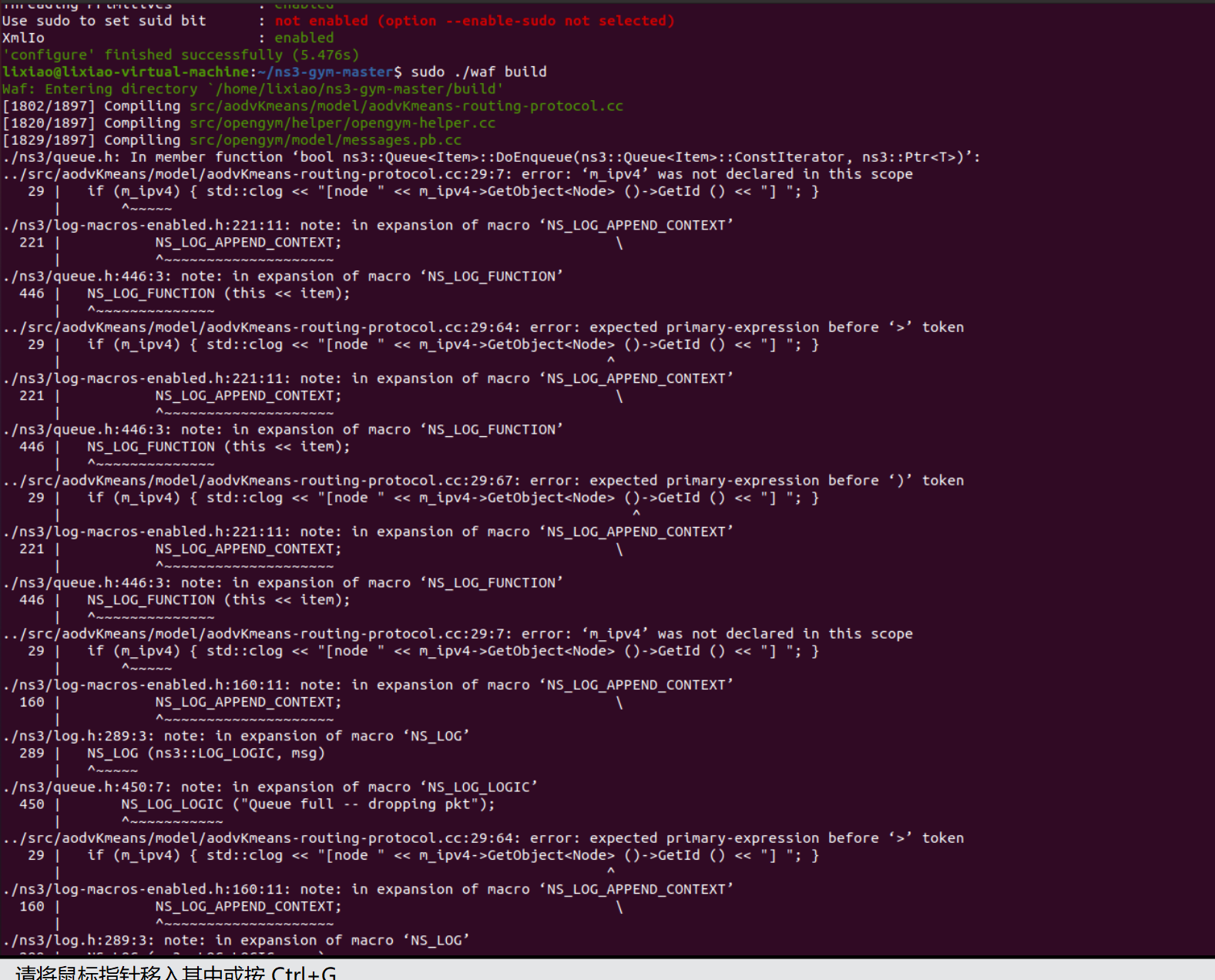 fatal error: ns3/krop-module.h: No such file or directory · Issue #1 · ramisa2108/NS3-AODV ...