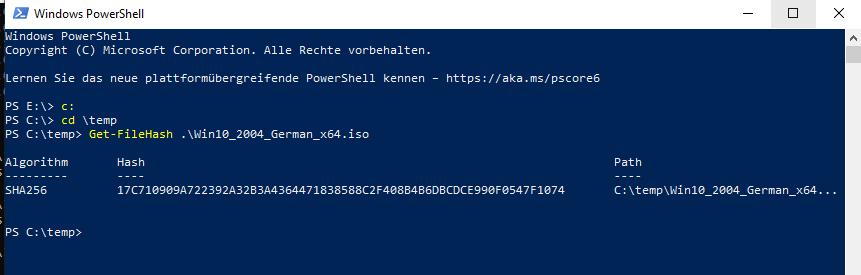 Windows 10 (2004) create Win To Go fail - error at extract the ISO ...