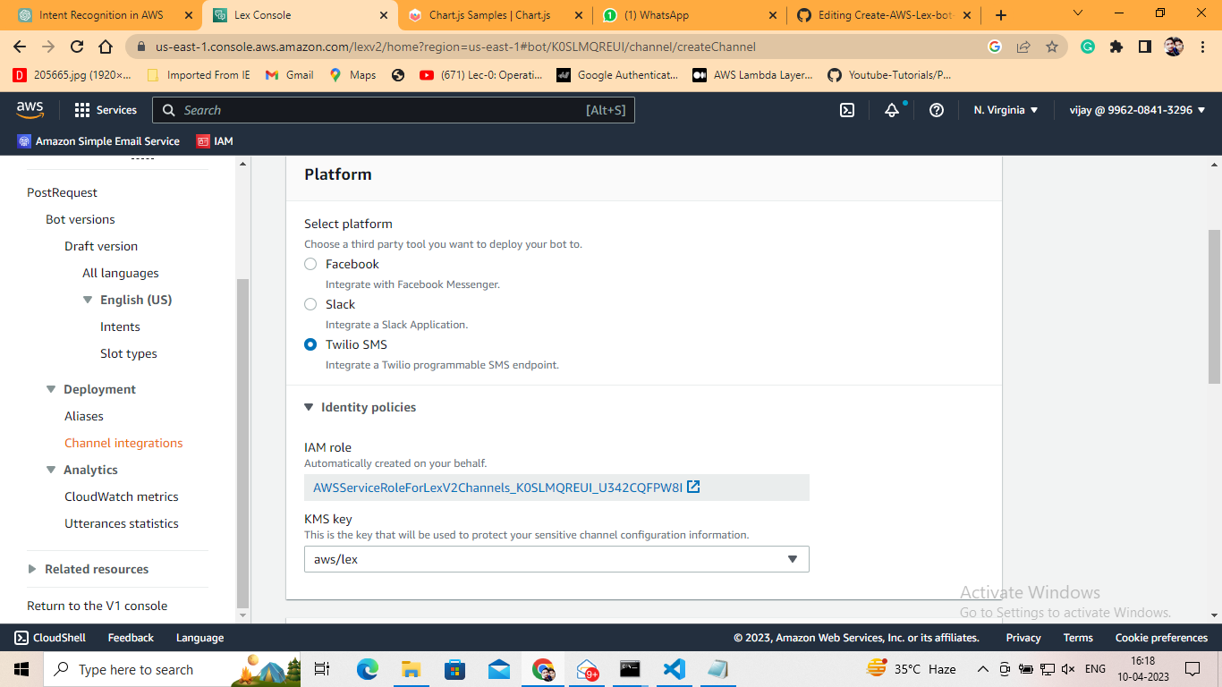 Github Prajapati Vijaycreate Aws Lex Bot Creation Of Lex Bot Using