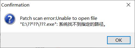 “Scan for patches” has a bug in supporting Chinese file names · Issue #2567 · cheat-engine/cheat ...