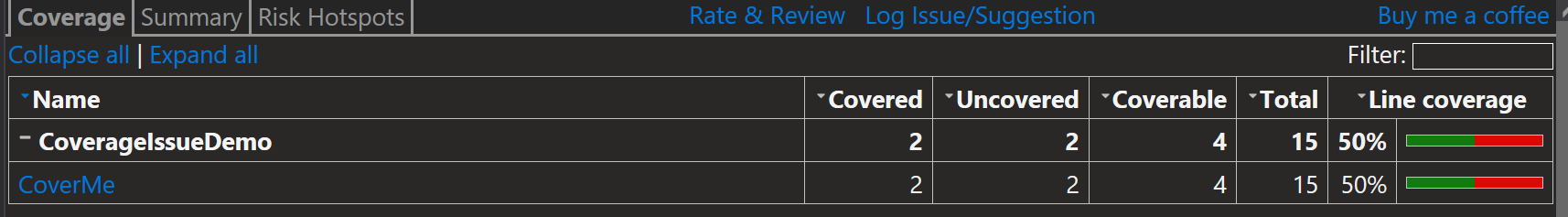 Multi-framework project does not work · Issue #45 · FortuneN/FineCodeCoverage · GitHub