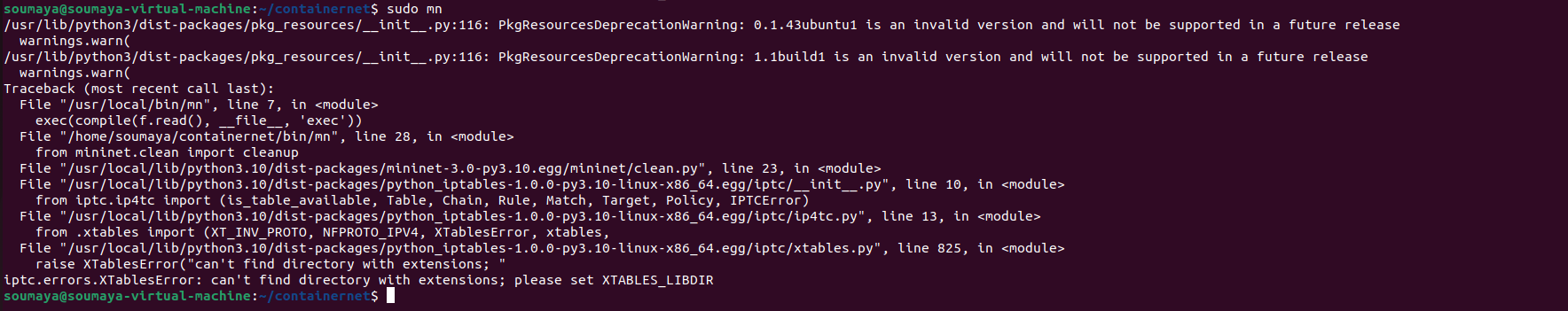 ImportError: cannot import name Containernet · Issue #252 ...
