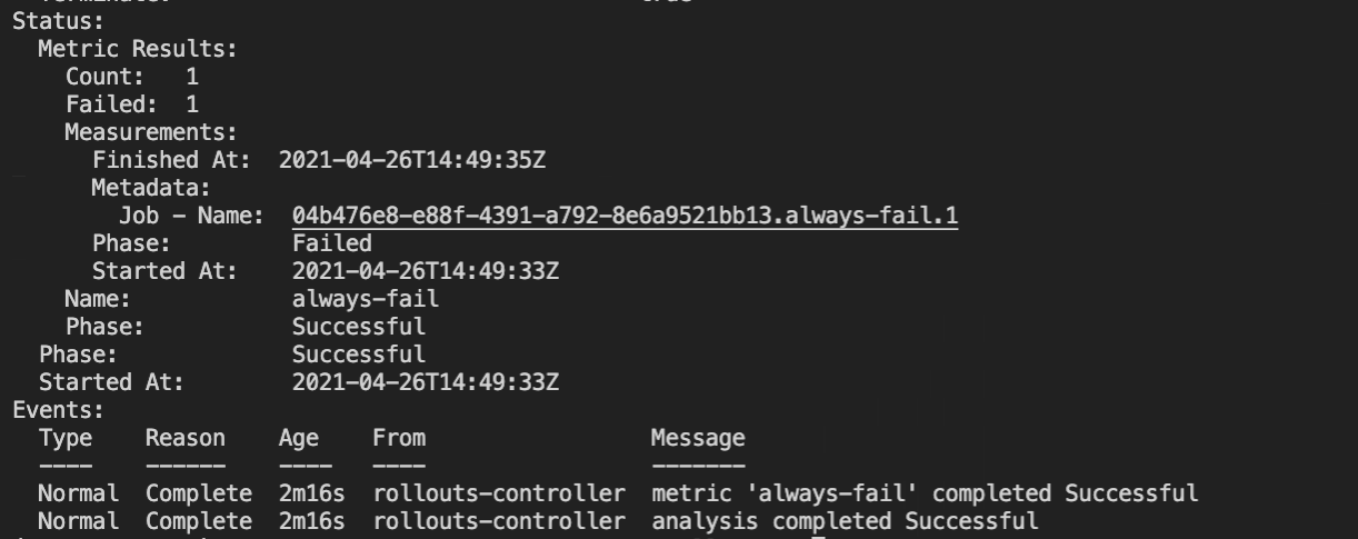 The rollout controller keeps creating AnalysisRun runs. · Issue #1107 · argoproj/argo-rollouts ...