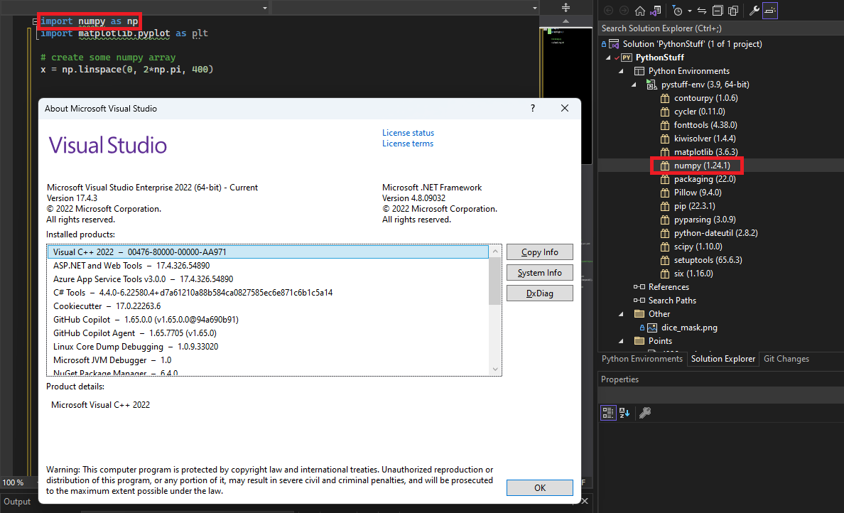 reportMissingModuleSource: Even if the module is successfully installed, a warning will still be ...
