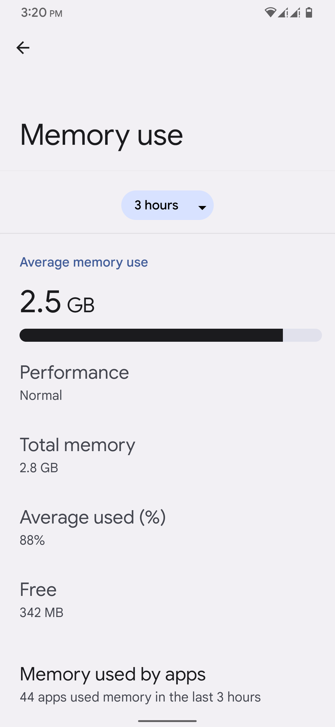 my ram usage is NOT optimized and battery drain so fast and my phone is ...