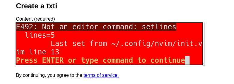 Feature request: Resize textboxes · Issue #650 · glacambre/firenvim ...