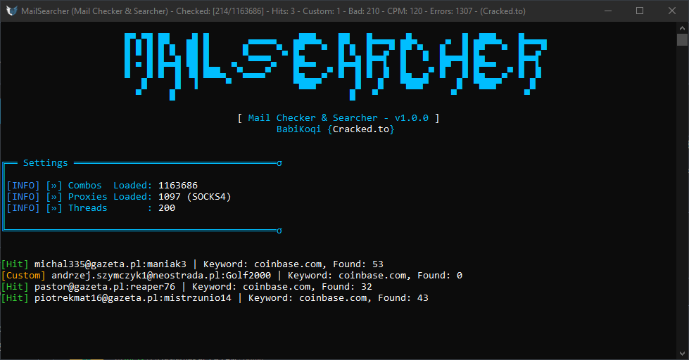 GitHub - NEMESIS311/eMail-Searcher