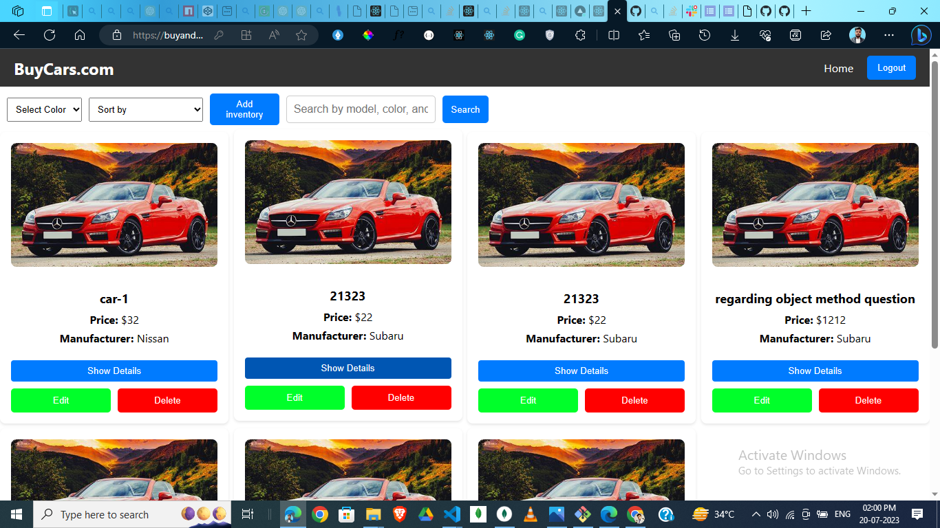 GitHub - Prashantrathour/Attryb_assignment: BUYC Corp is a marketplace for second-hand cars ...
