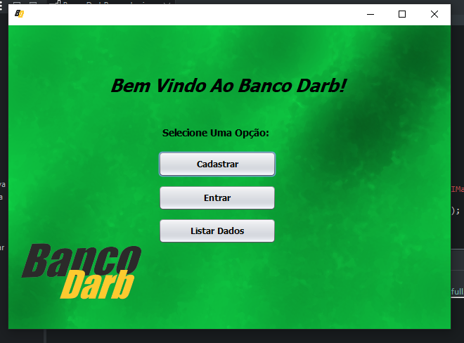 GitHub - Lucas-Andrade-Dev/BancoDarb: Nesse repositório mostro meu projeto java, onde crio um ...