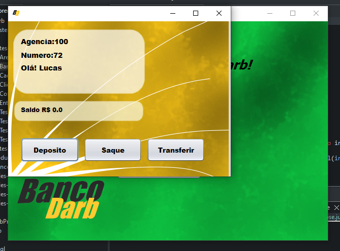 GitHub - Lucas-Andrade-Dev/BancoDarb: Nesse repositório mostro meu projeto java, onde crio um ...