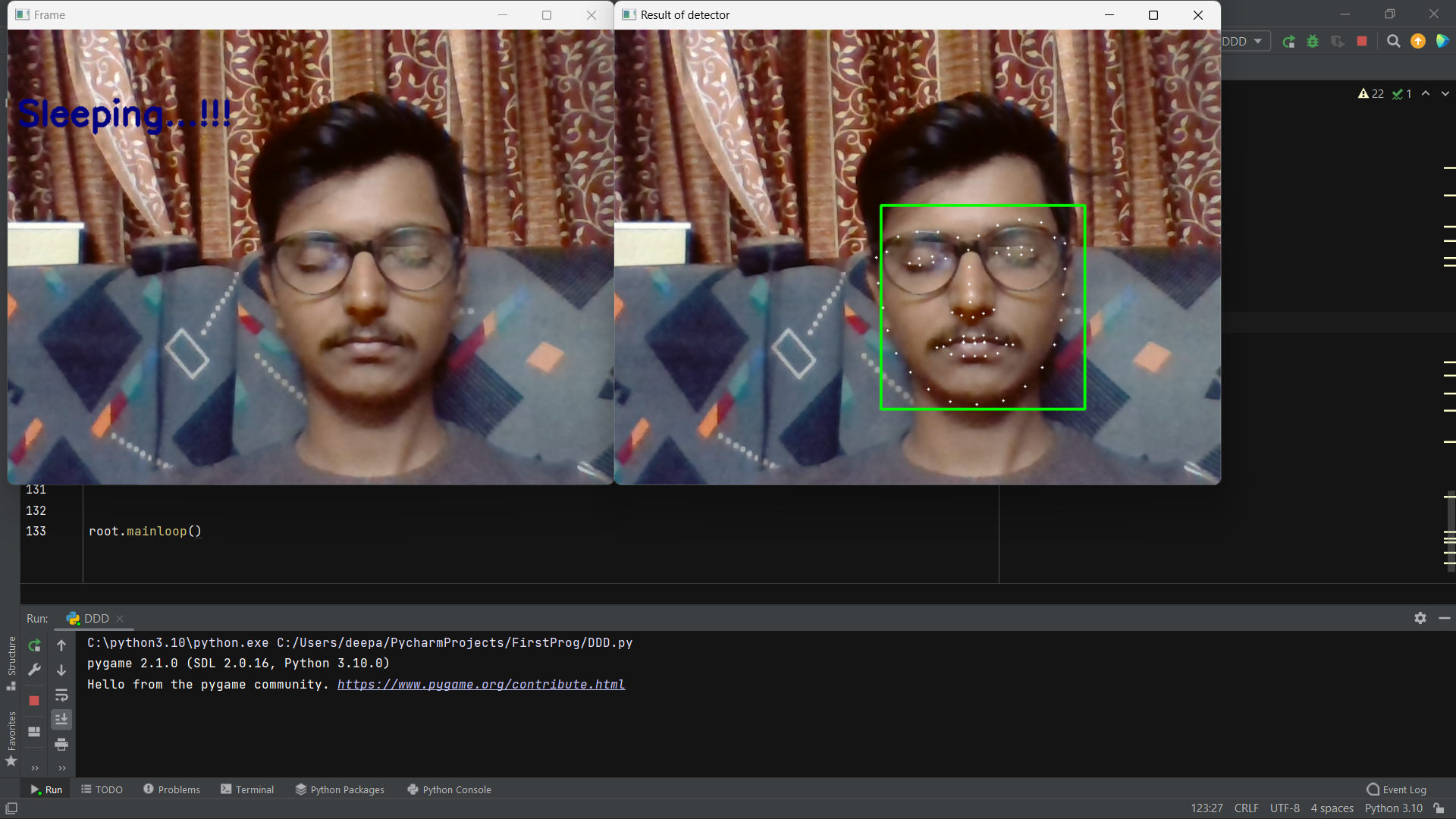 Github Deepak Tetame Driver Drowsiness Detection A Countless Number Of People Drive On The