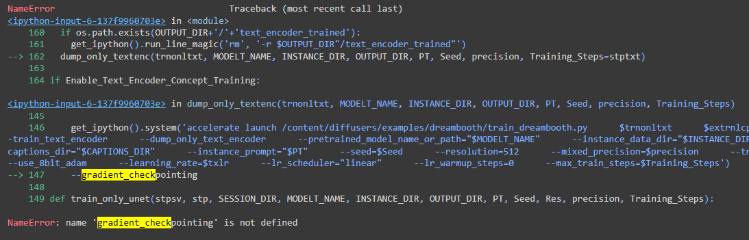 Cuda out of memory · Issue #1789 · TheLastBen/fast-stable-diffusion · GitHub