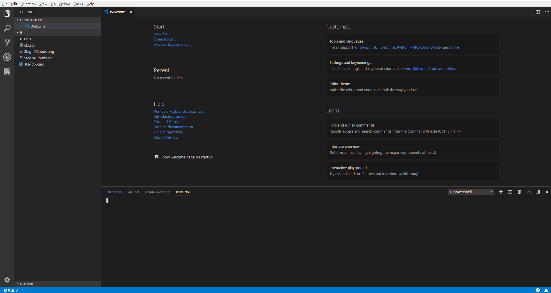 Can't open integrated terminal · Issue #54549 · microsoft/vscode · GitHub