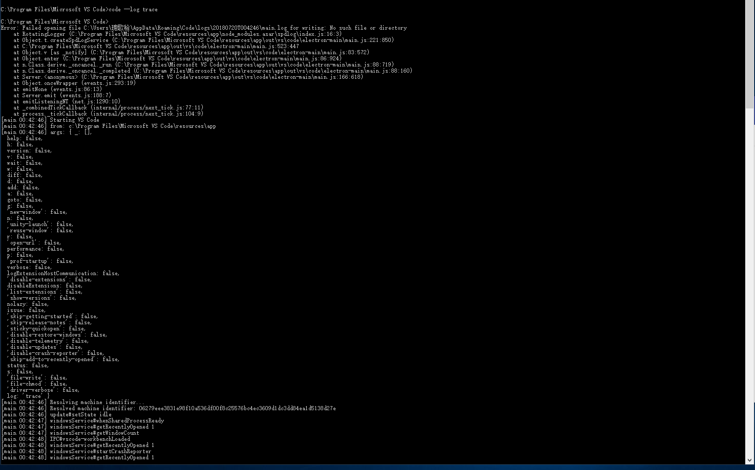 Can't open integrated terminal · Issue #54549 · microsoft/vscode · GitHub