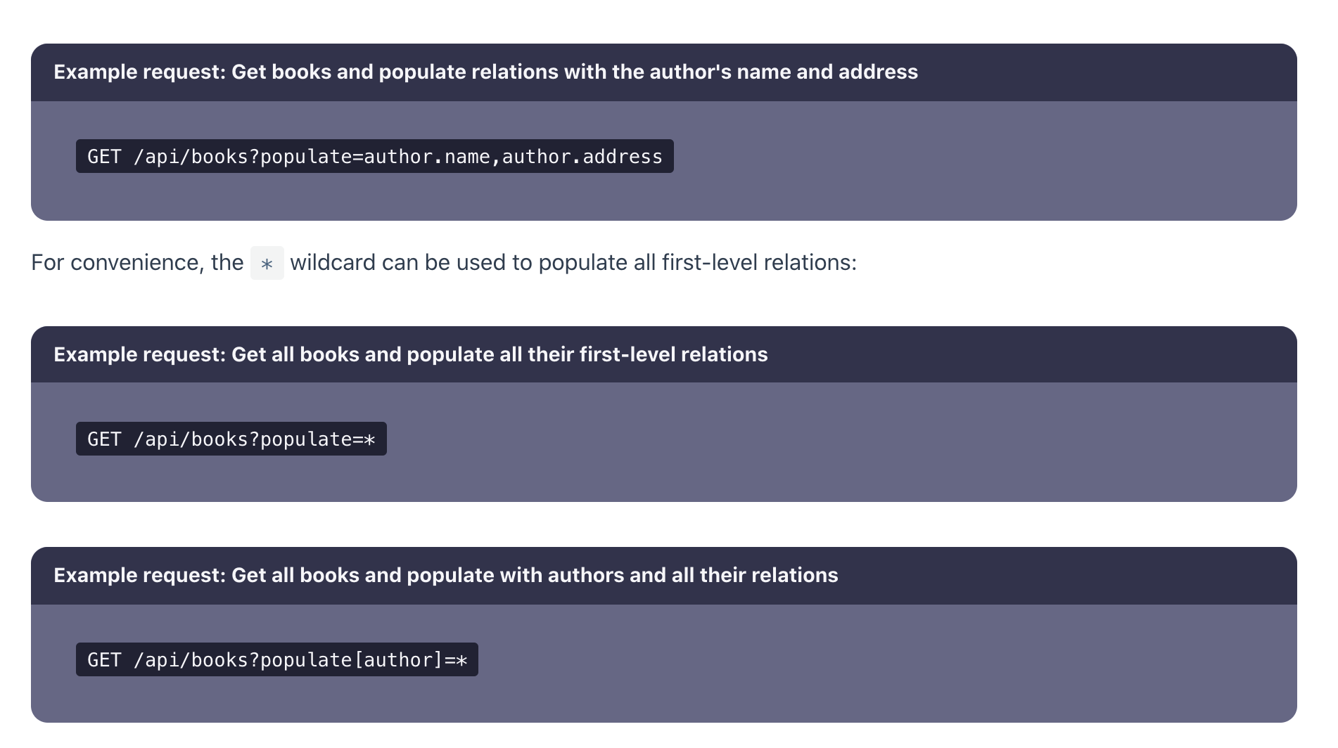 [v4] When trying to use "?populate=user.username" on REST API GET, Error: Invalid populate field ...