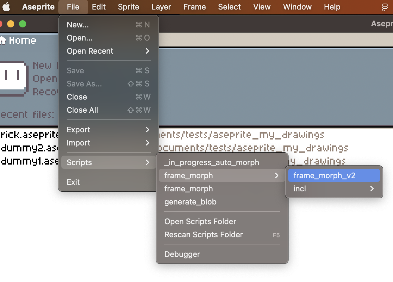 GitHub - VansonLeung/ase_plugin_frame_morph