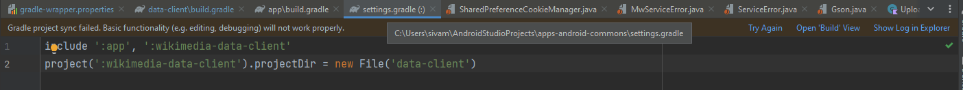 Gradle build fails with Android Studio Flamingo update · Issue #5208 · commons-app/apps-android ...