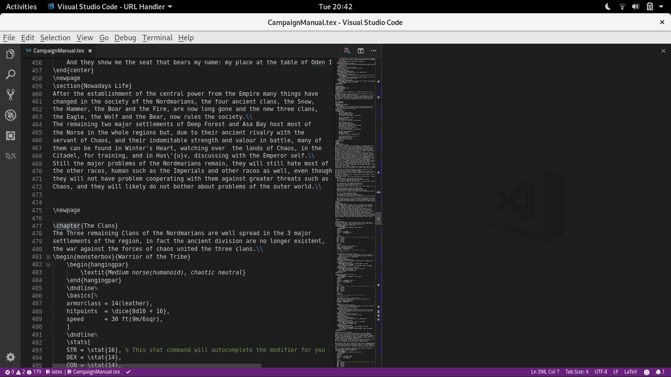 Expand/Collapsing \part{} · Issue #1025 · James-Yu/LaTeX-Workshop · GitHub