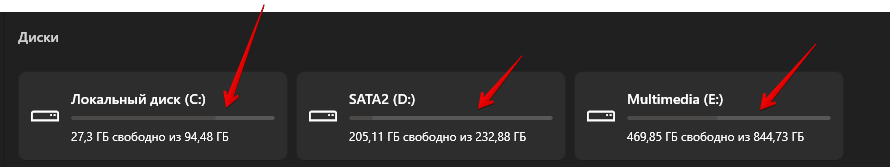 Volume usage is unreadable when using dark mode · Issue #5336 · files-community/Files · GitHub